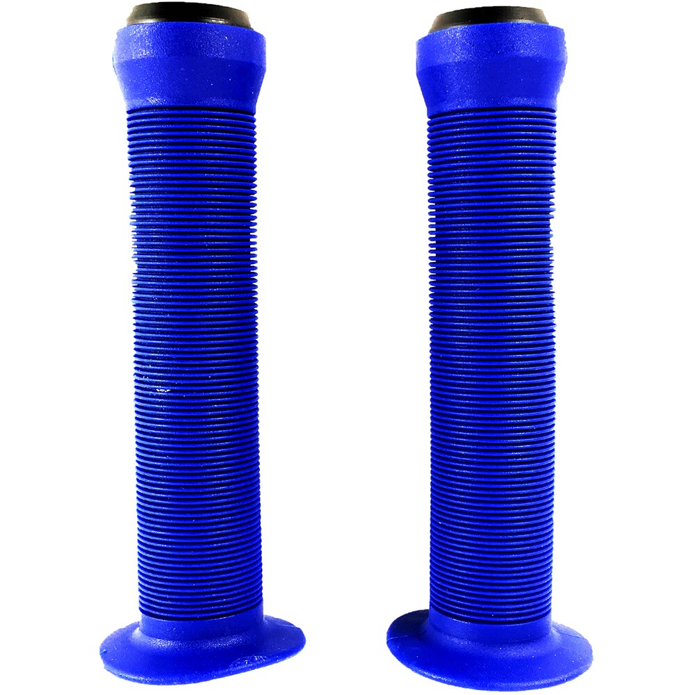Curb Dog X-Gen Blue 145mm Ribbed Flanged w/End Plug Grips